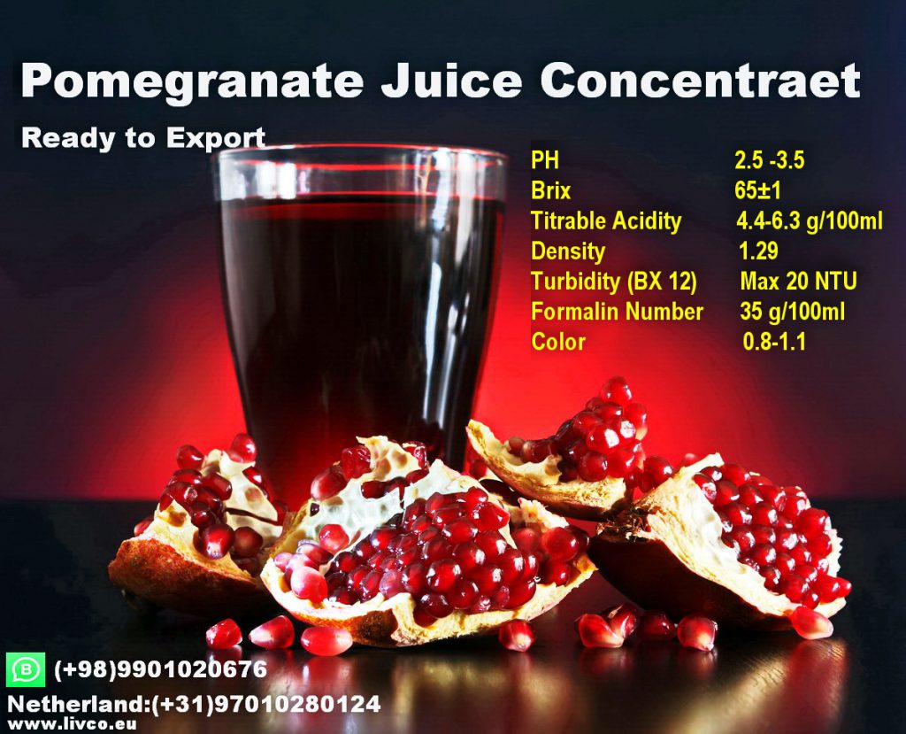 Pomegranate Juice Concentrate